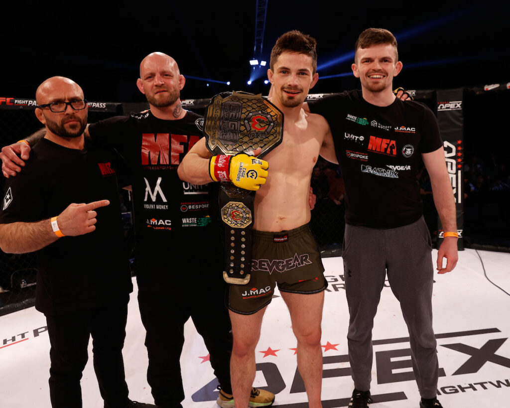 George Hardwick: The champ is here... in an unassuming Linthorpe gym ...